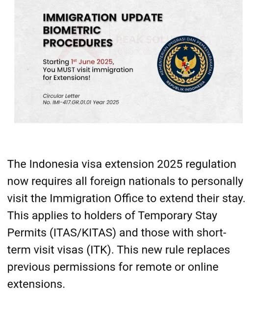 Extension of Stay Permit | Expat Indo Forum - Information and Community ...